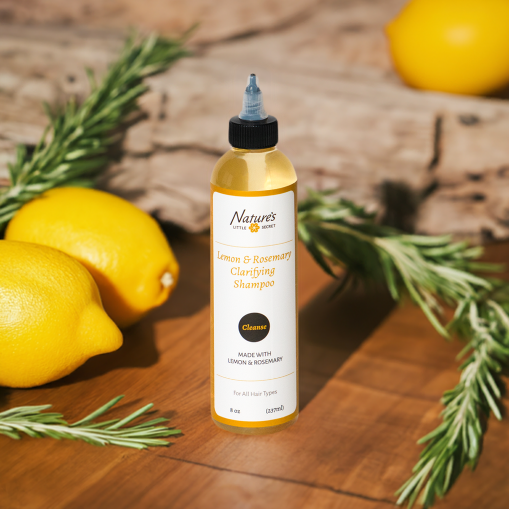 Lemon & Rosemary Clarifying Shampoo | Natural Hair Care – Nature's ...